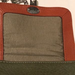 Franchi | Bags | Franchi Olive Brown Leather Crossbody Bag | Poshmark